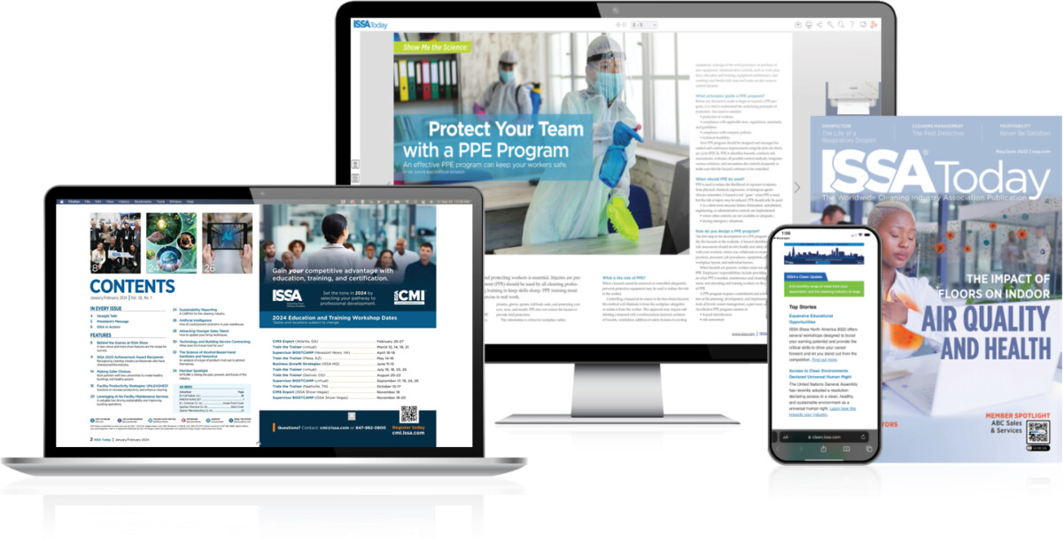 ISSA Today - ISSA | The Worldwide Cleaning Industry Association